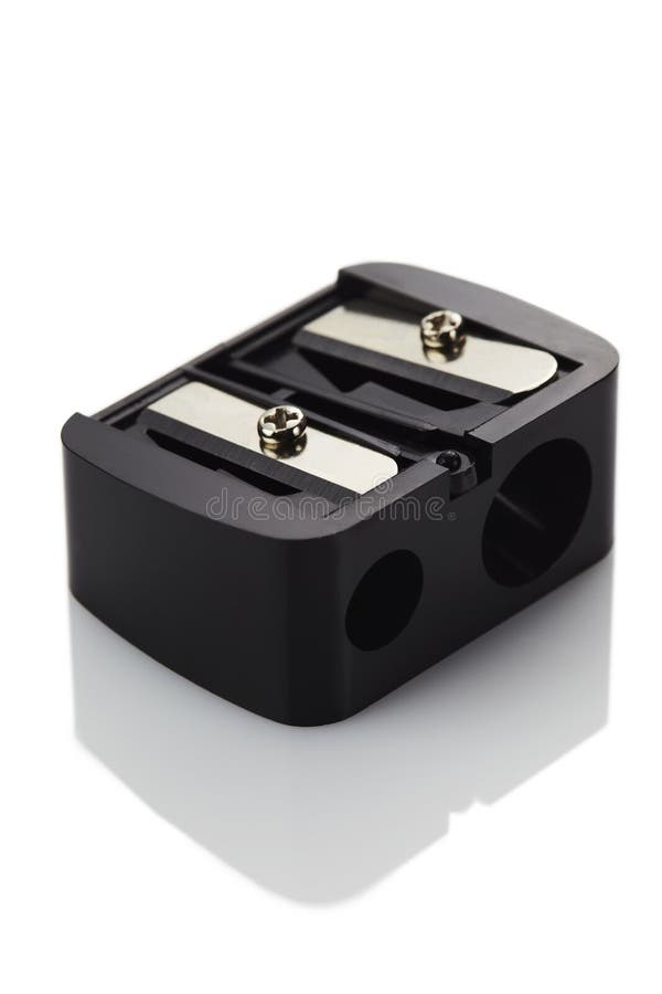 Pencil sharpener stock photo. Image of studio, isolated - 40006808