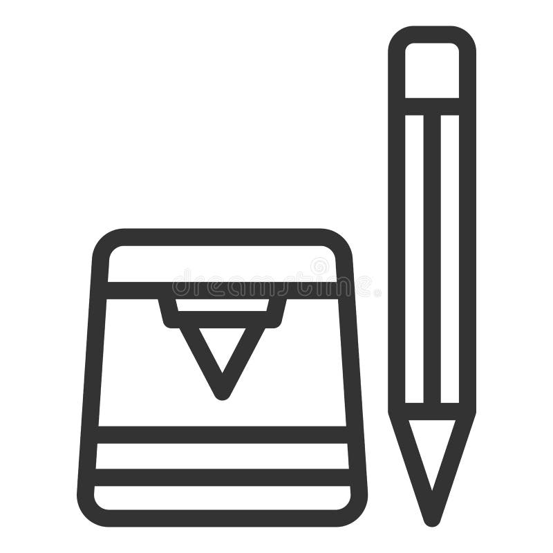 Pencil sharpener stock illustration. Illustration of electronic - 264049538