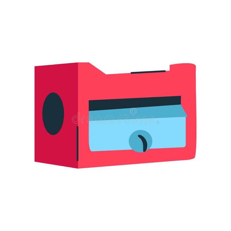 Pencil Sharpener Icon Clipart Logtotype Isolated Vector Illustration ...
