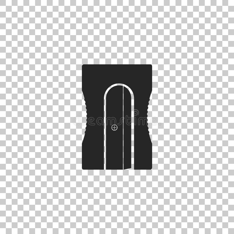 Pencil Sharpener Icon Isolated on Transparent Background Stock Vector ...