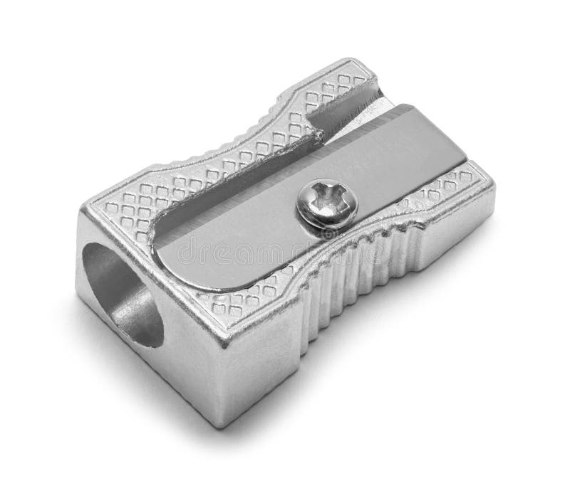 Pencil Sharpener Shavings on the White Paper. Back To School Stock ...