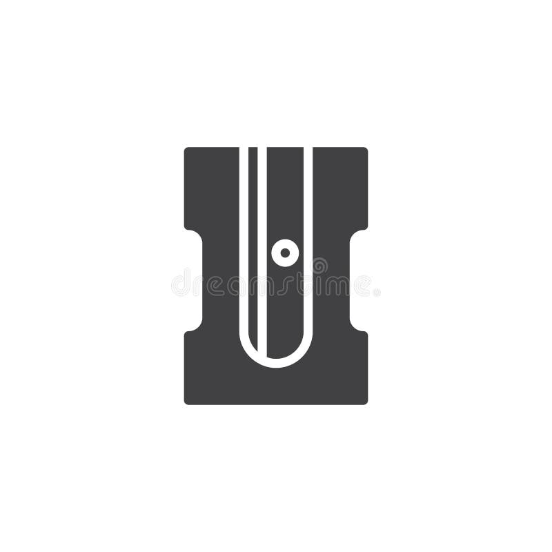 Pencil Sharpener Vector Icon Stock Vector - Illustration of sharp ...
