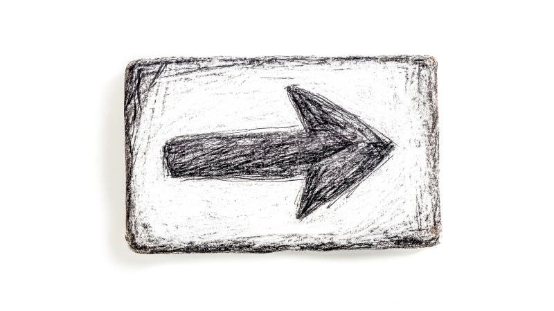 Hand Drawn Black Right Arrow Transparent Background Stock Photos - Free ...