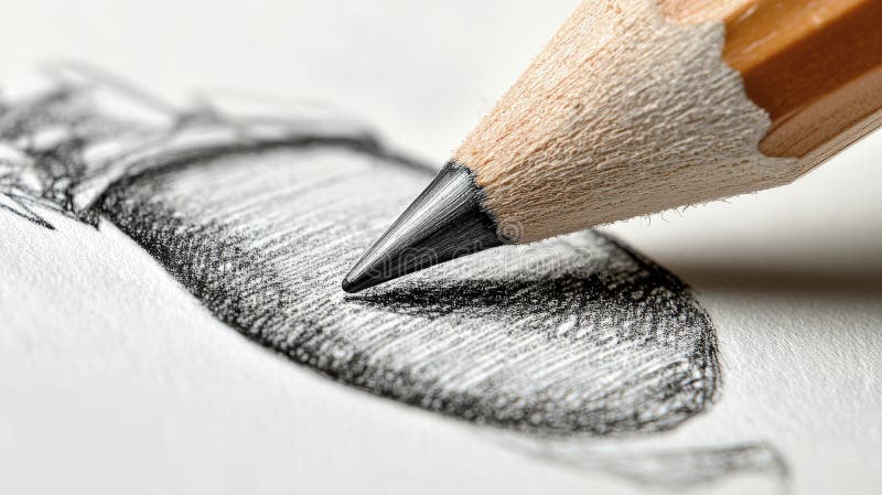 Pencil Drawing Pencil Artistic Studio Illustration Creative Workspace ...