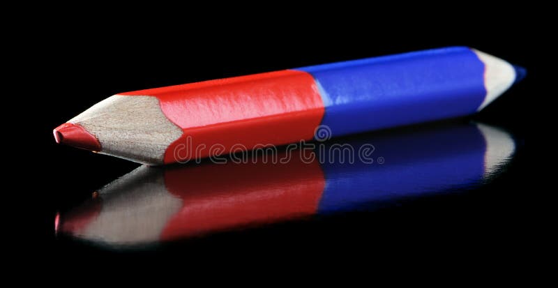 Pencil small stock image. Image of wood, bicoloured, supply - 19443021