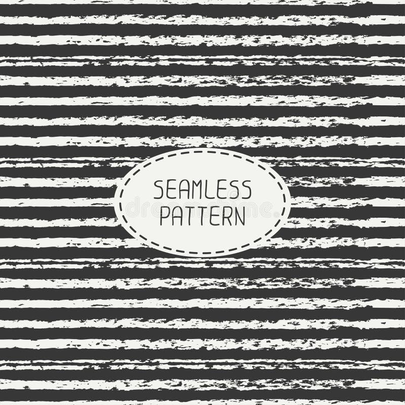 Pencil Stripes. Scribble Lines Seamless Patterns Stock Vector ...