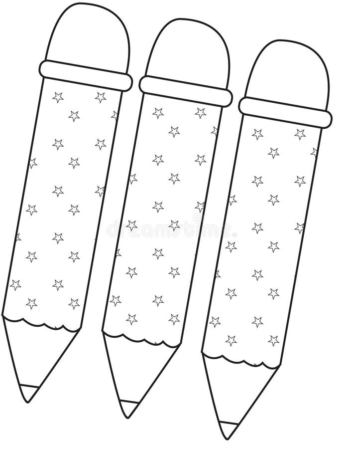 Pencil stock illustration. Illustration of celebrate - 85485142