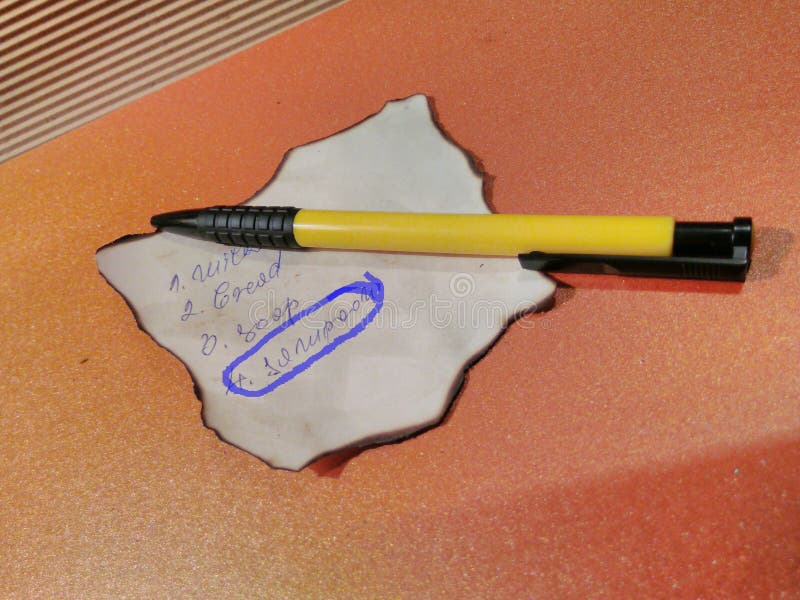 Pencil stock image. Image of todolist, pencil, table - 150249953