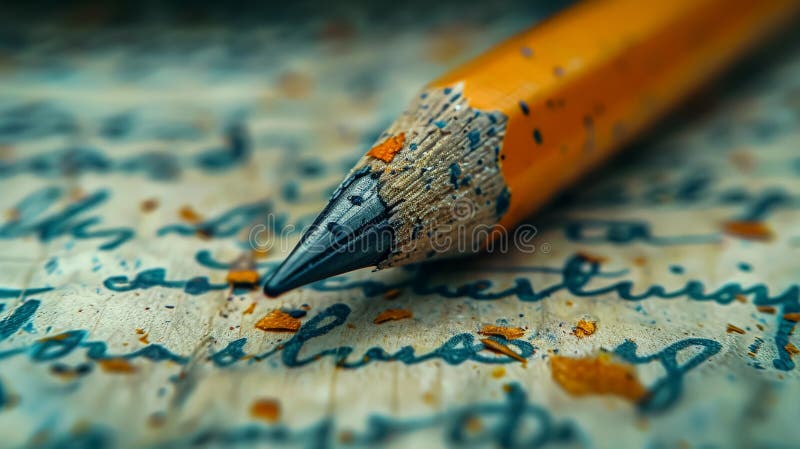 188 Pencil Writing Cursive Stock Photos - Free & Royalty-Free Stock ...