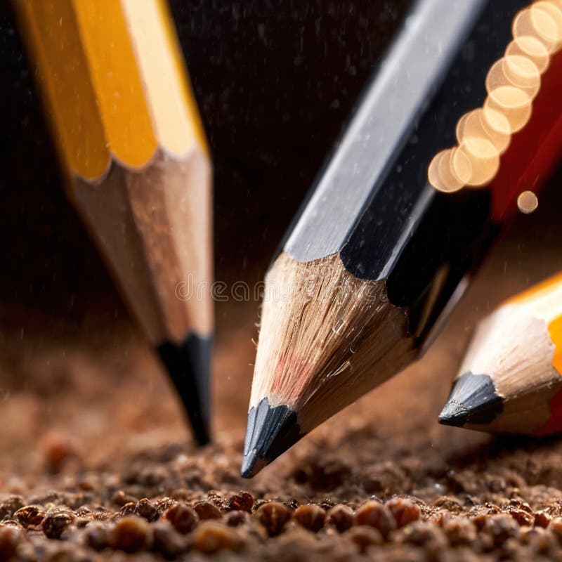 Pencil Traditional Instrument Used for Writing and Drawing Stock ...