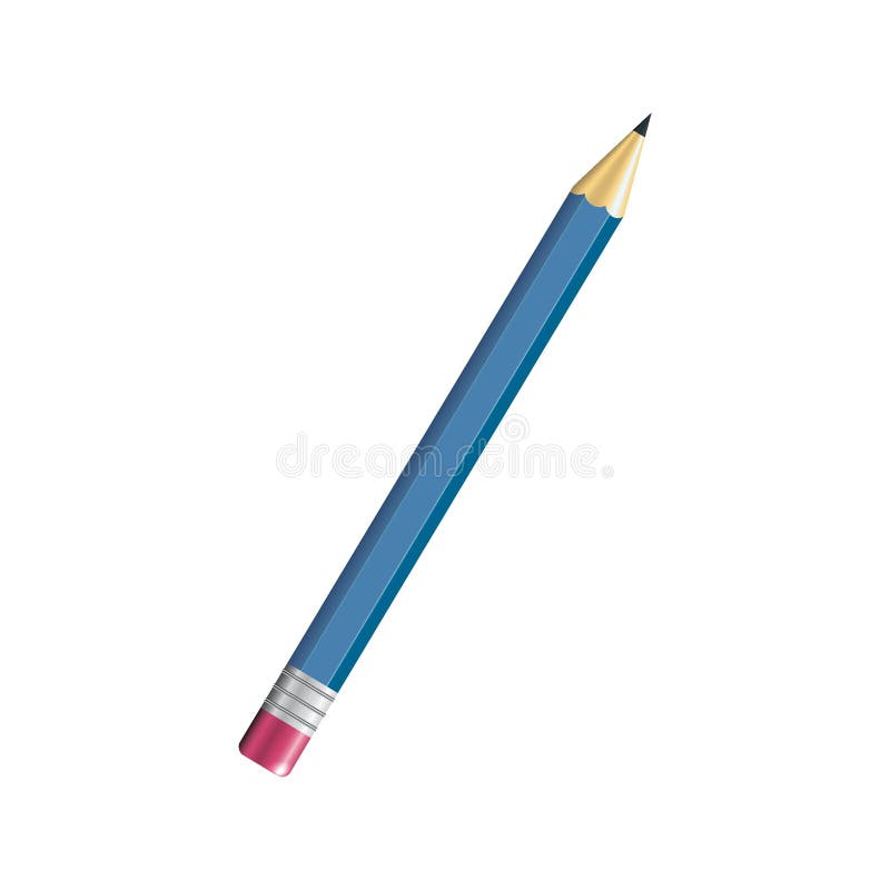 Pencil. Vector Illustration Decorative Design Stock Vector ...