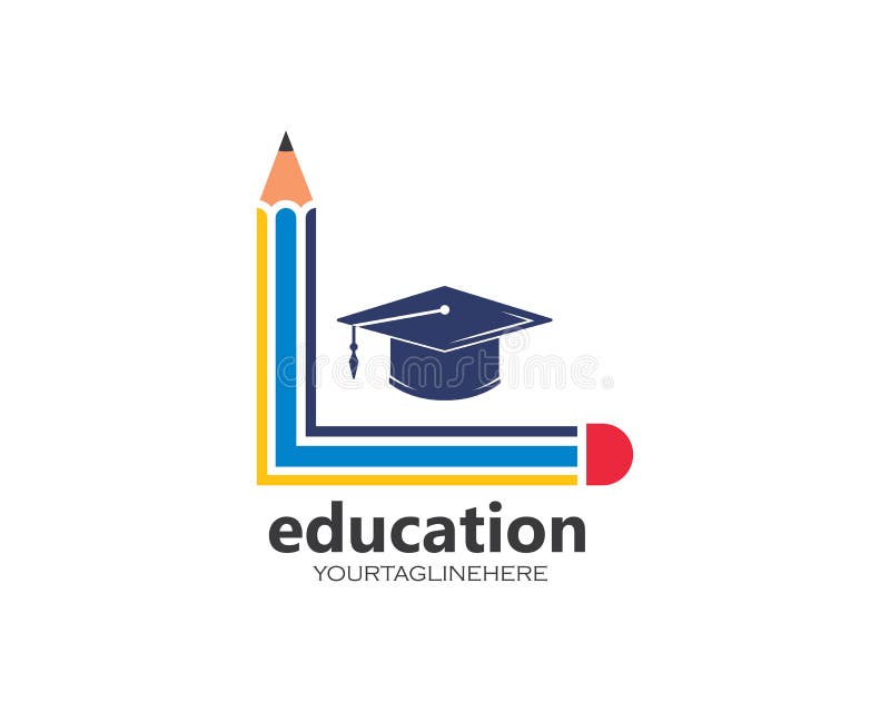Pencil Vector Illustration Icon and Logo of Education Stock Vector ...