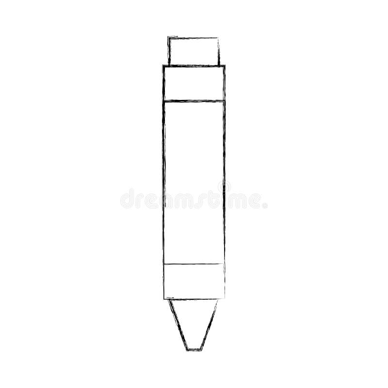 Pencil writing instrument stock vector. Illustration of work - 95057745
