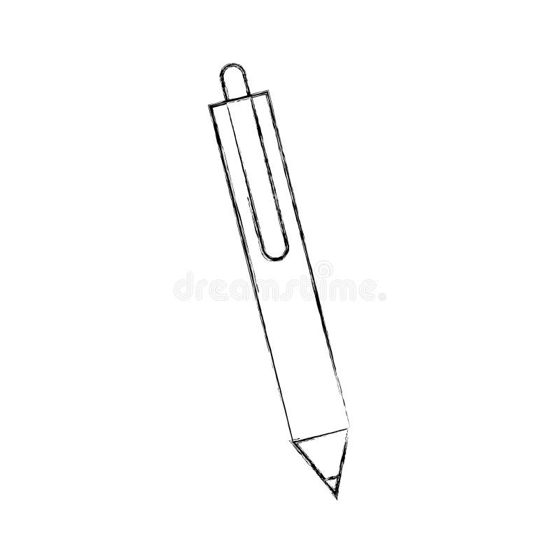 Pencil writing instrument stock vector. Illustration of note - 95057965