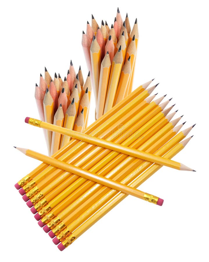 Bundles of Pencils stock photo. Image of still, school - 13229374