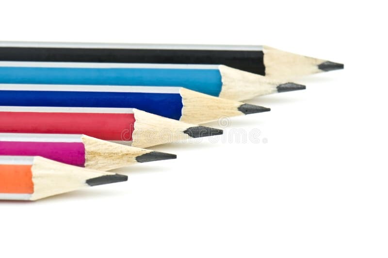 109 Six Pencils Isolated Stock Photos - Free & Royalty-Free Stock ...
