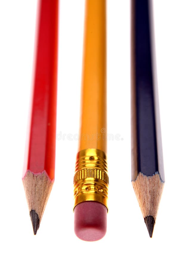 Pencil Inside of a Sharpener for Pencils Which Stands Vertically Stock ...