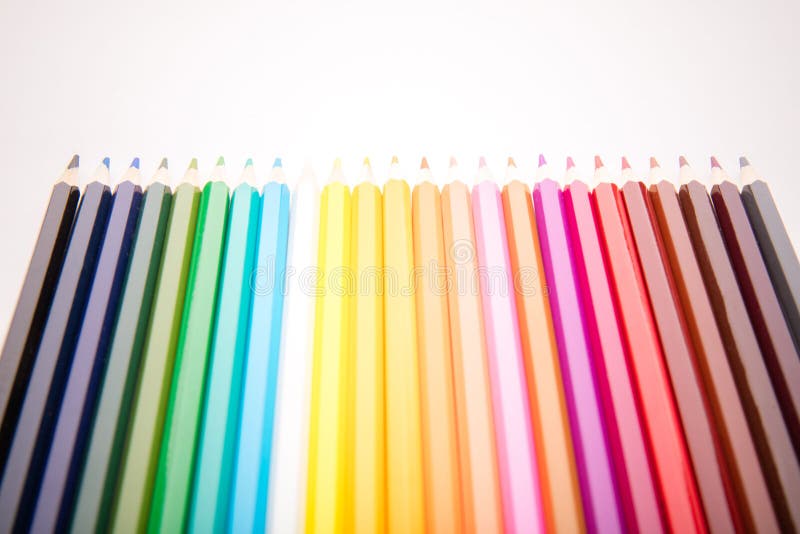 Pencils all colors stock image. Image of deifferent, design - 61177449