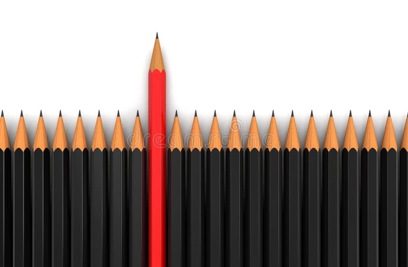 Pencils (clipping Path Included) Stock Illustration - Illustration of ...