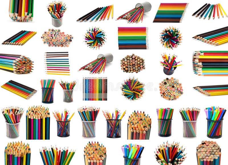 Pencils collection stock photo. Image of element, pencil - 202293678