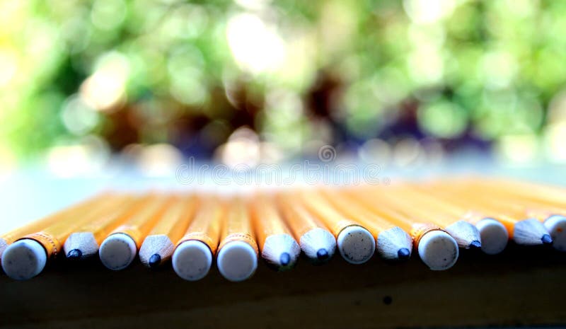 Pencils stock image. Image of wood, objects, yellow, group - 43491717