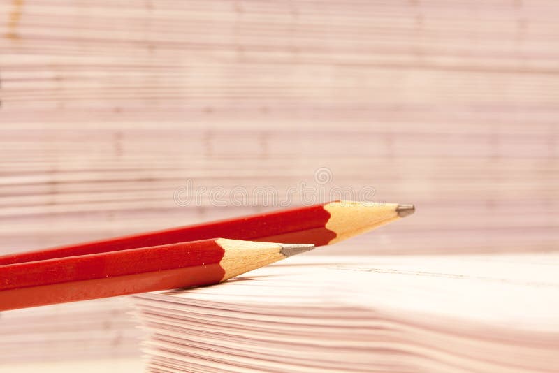 Pencils stock image. Image of paper, pencils, paperwork - 44574513