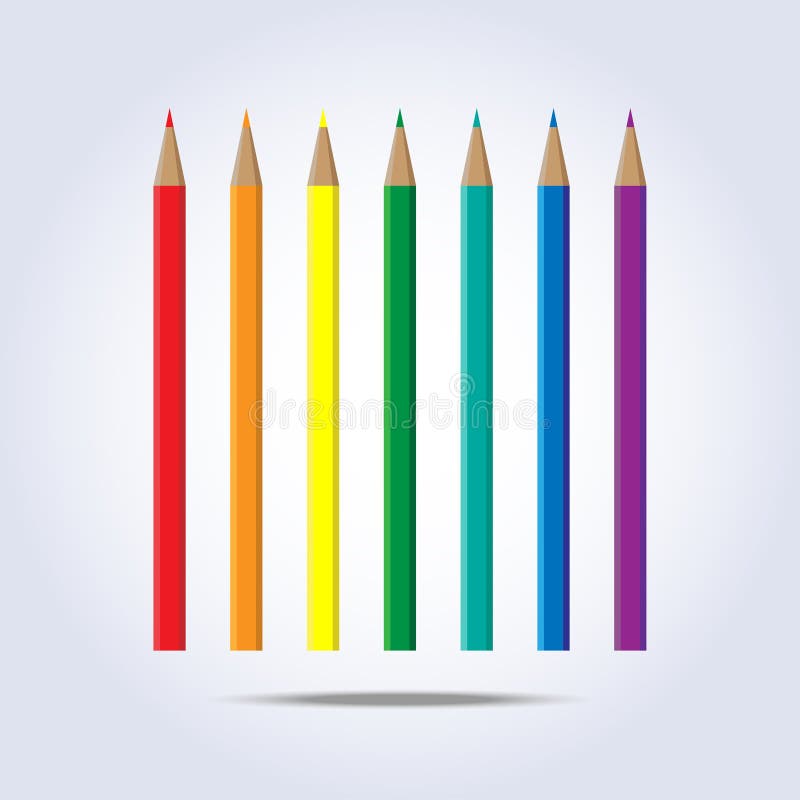 Seven Pencils Stock Illustrations – 154 Seven Pencils Stock ...