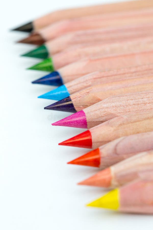 Pencils stock photo. Image of crayon, green, purple, creativity - 36205216
