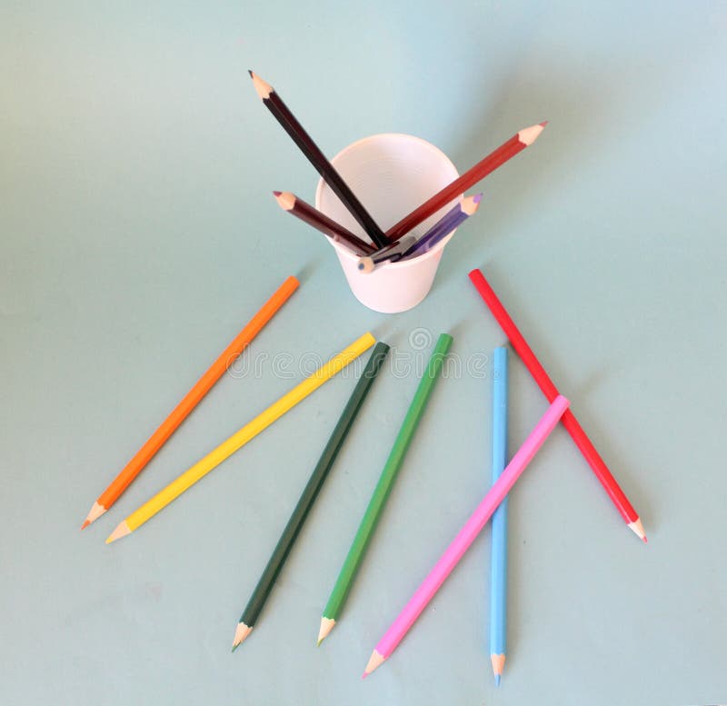Pencils stock photo. Image of paper, yellow, write, drawing - 17983744