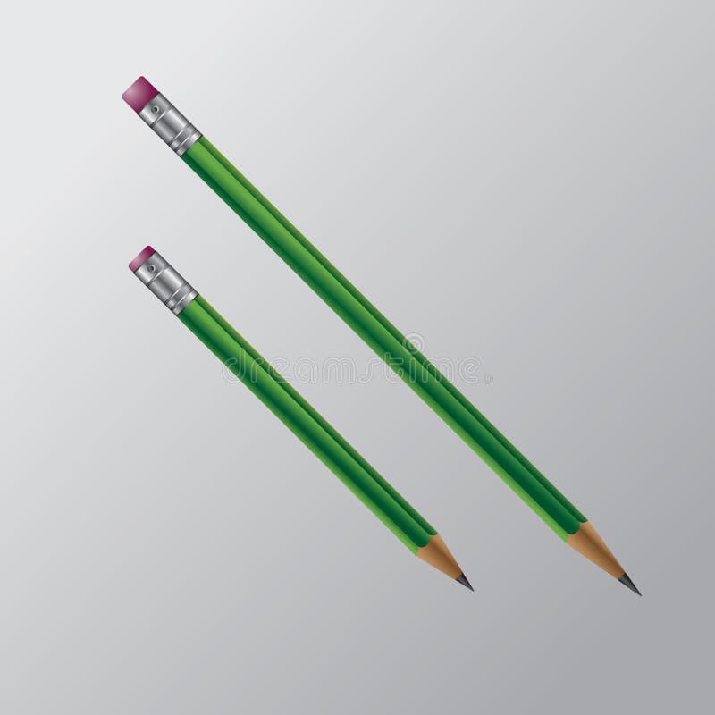 Pencils. Vector Illustration Decorative Design Stock Vector ...