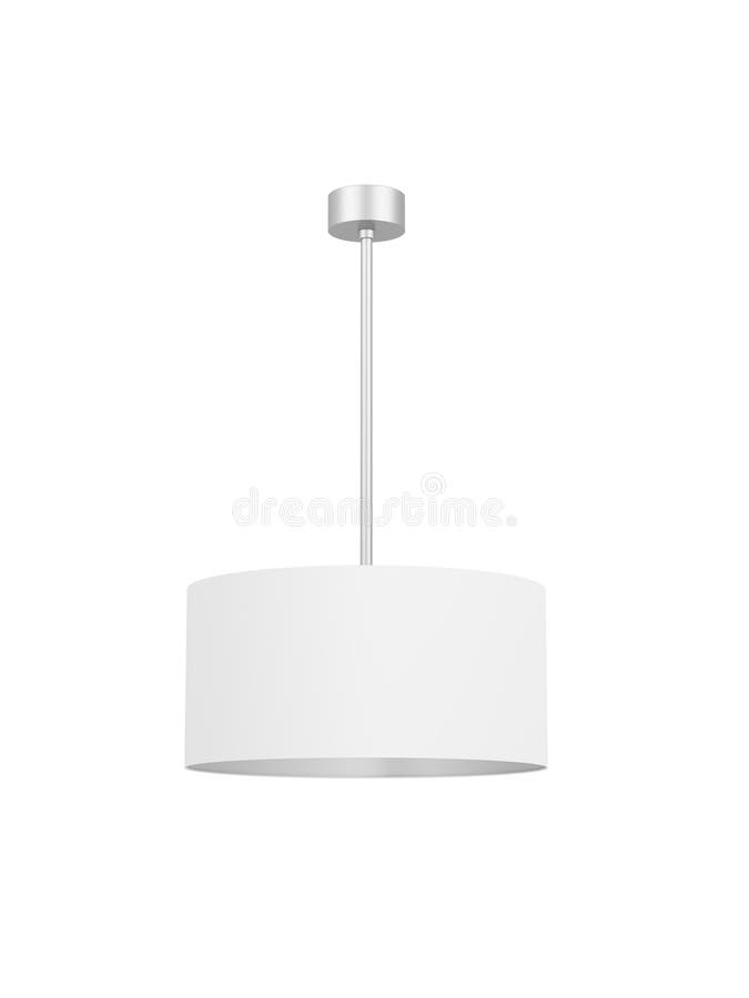 Pendant Light. Ceiling Lamp Isolated on White Background. Minimalist ...