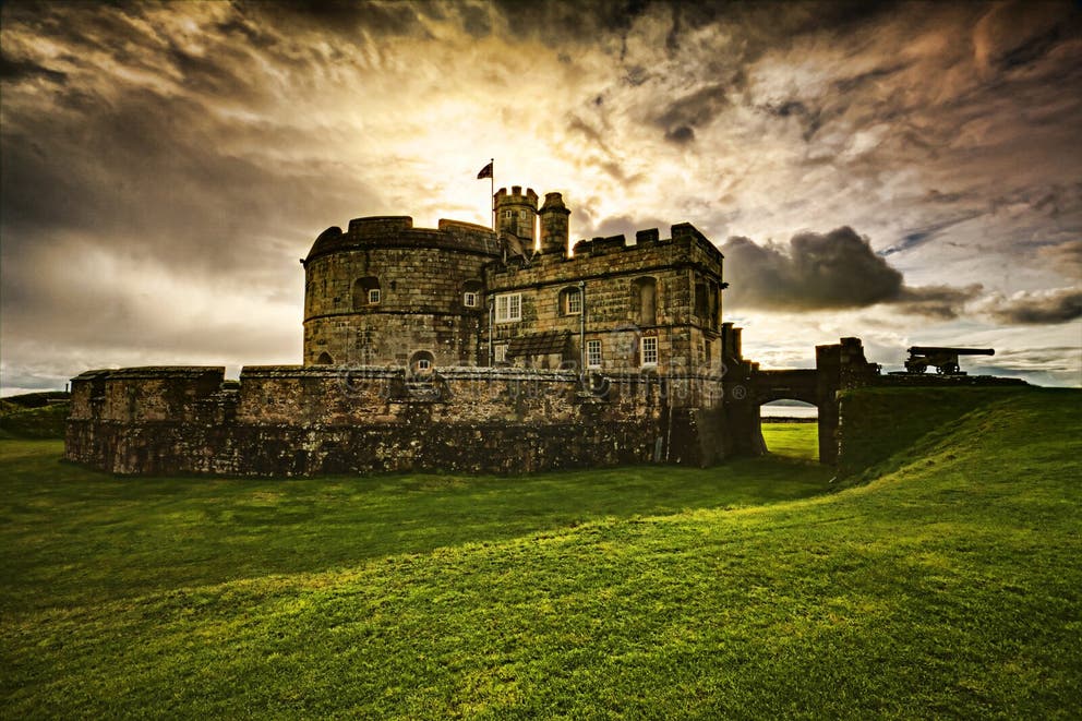 Pendennis Castle stock image. Image of fortress, cannon - 17602879