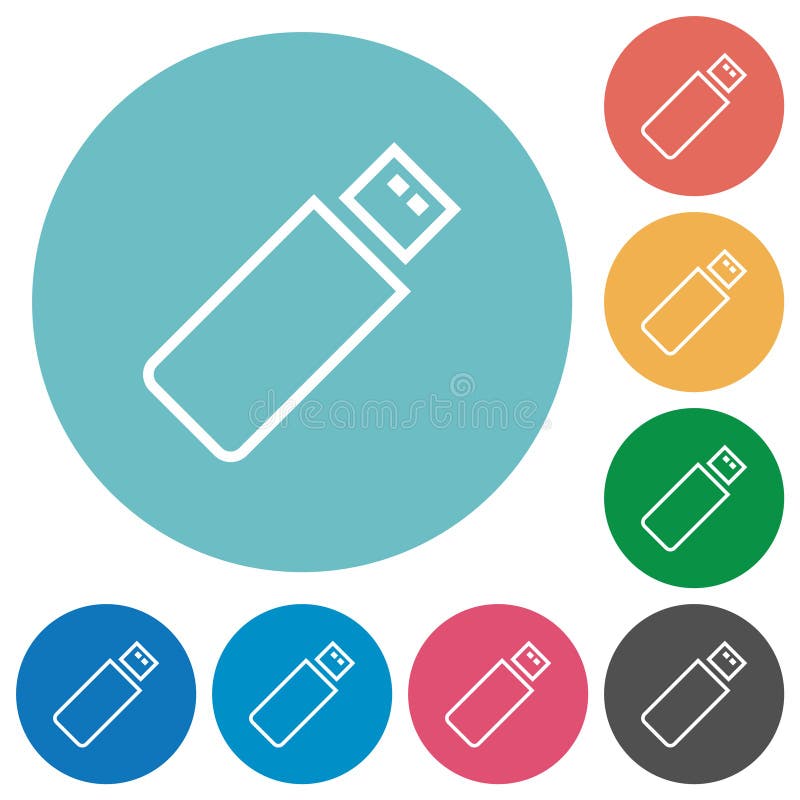 Pendrive Outline Stock Illustrations – 231 Pendrive Outline Stock ...