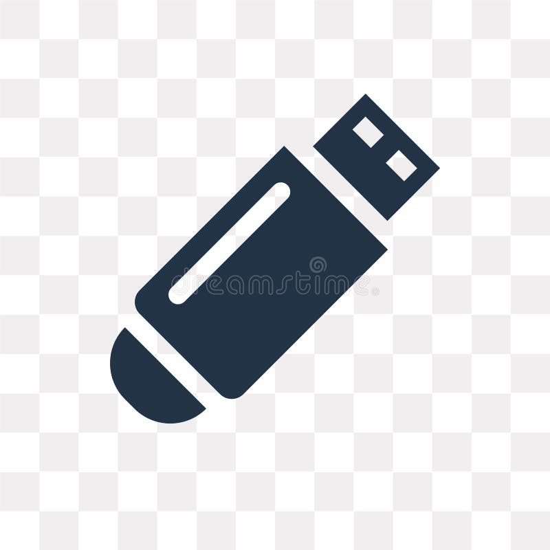 Pendrive Transparent Icon. Pendrive Symbol Design from Electronic ...