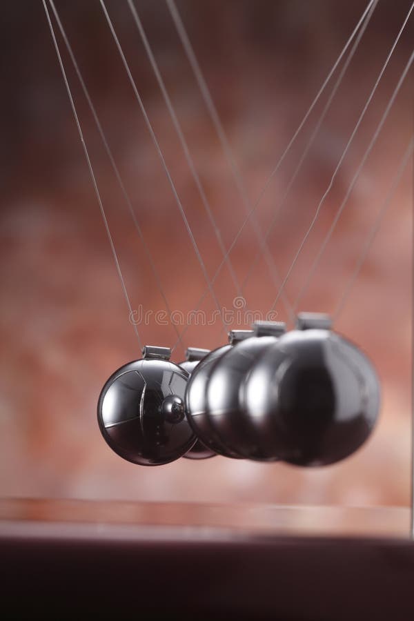 Pendulum on String Black Background Stock Photo - Image of balance ...