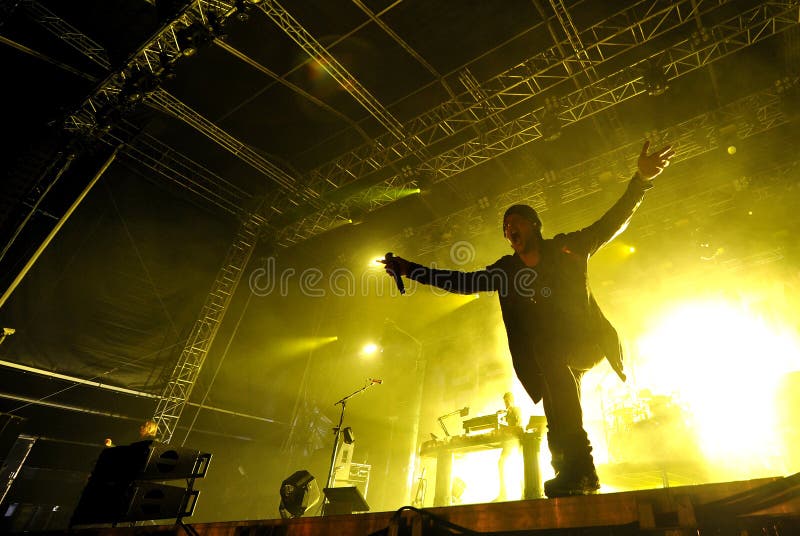 Pendulum editorial stock image. Image of performer, group - 25108049