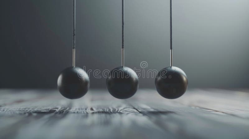 Pendulum Balls Suspended stock photo. Image of suspended - 374110772