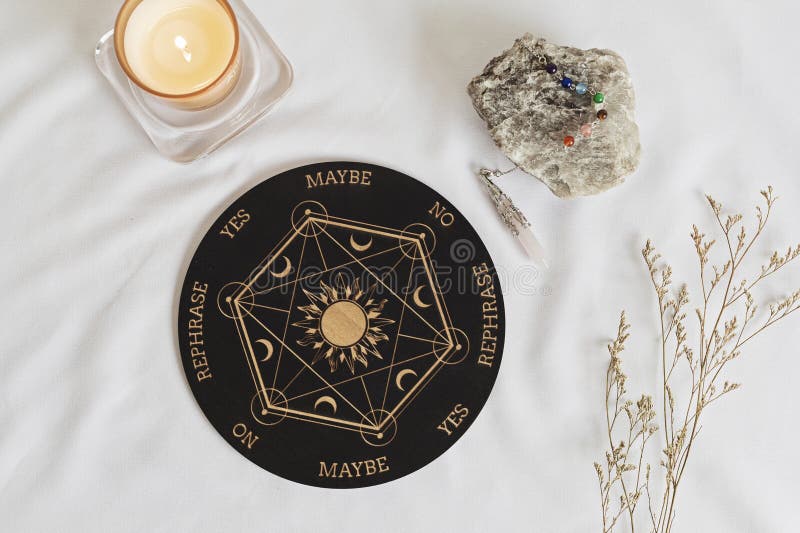 Pendulum Board for Divination, Fortune Telling or Communicating with ...