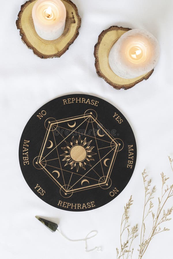 Pendulum Board for Divination, Fortune Telling or Communicating with ...