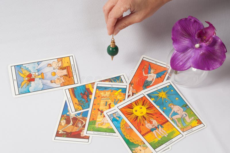 Tarot Cards stock image. Image of crystal, colorful, mysticism - 4657691