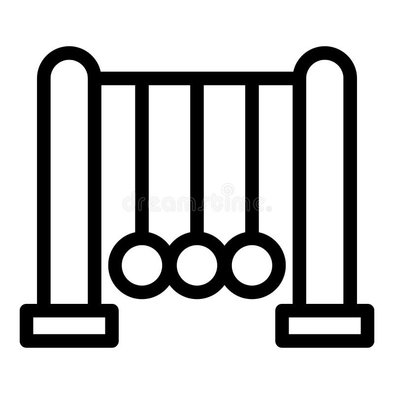 Pendulum Icon, Outline Style Stock Vector - Illustration of position ...