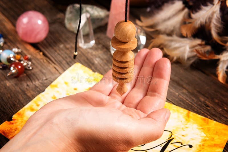 Pendulum stock image. Image of mystic, metal, divination - 38786441