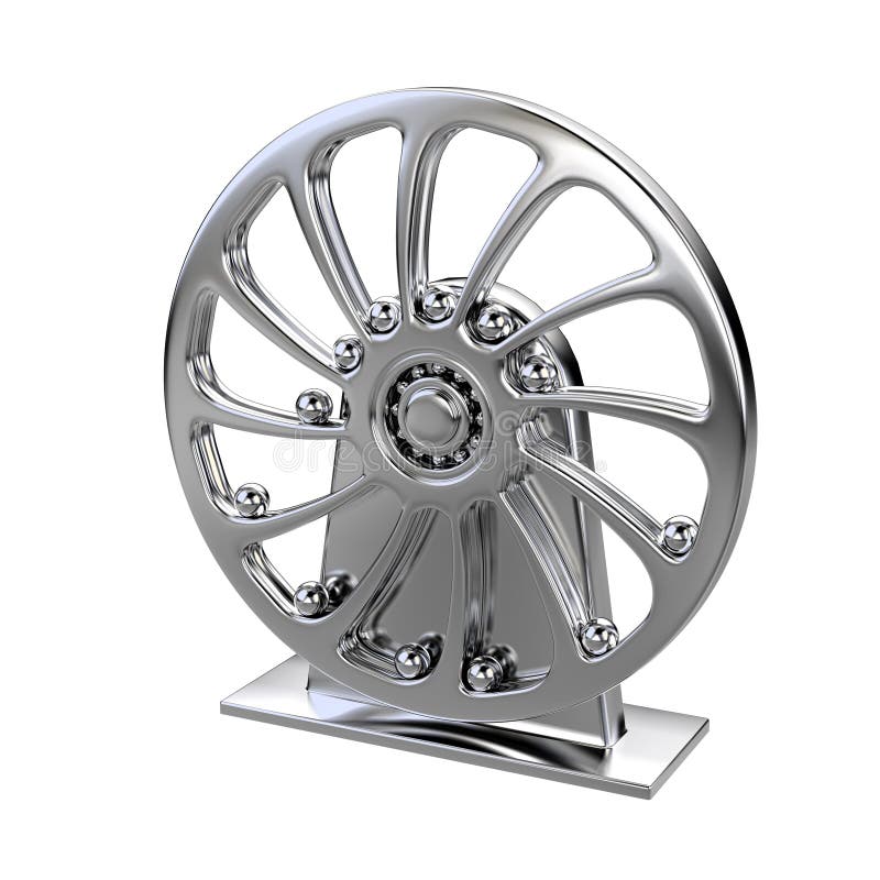 Pendulum, Perpetuum Mobile, Wheel Stock Illustration - Illustration of ...