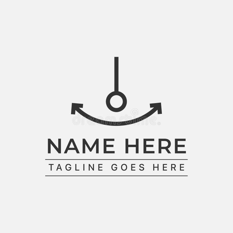 Pendulum Shape Swing Style Logo - Pendulum Logo Design Stock Vector ...