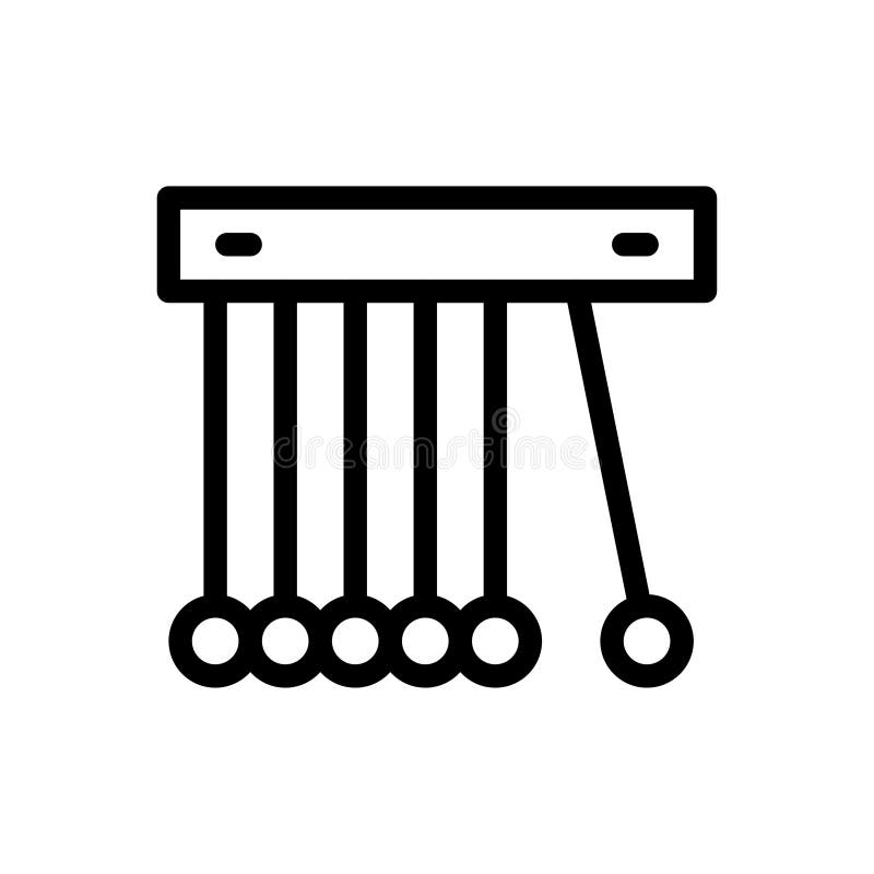 Pendulum stock vector. Illustration of perpetuum, medical - 210941803