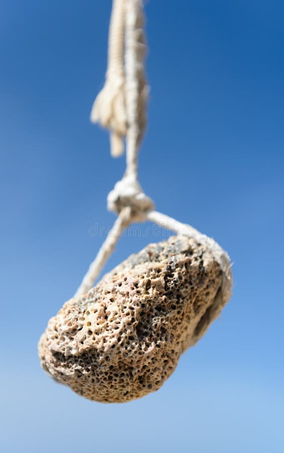 Stone, Rock Hanging By A String Stock Image - Image of zenlike, twisted ...