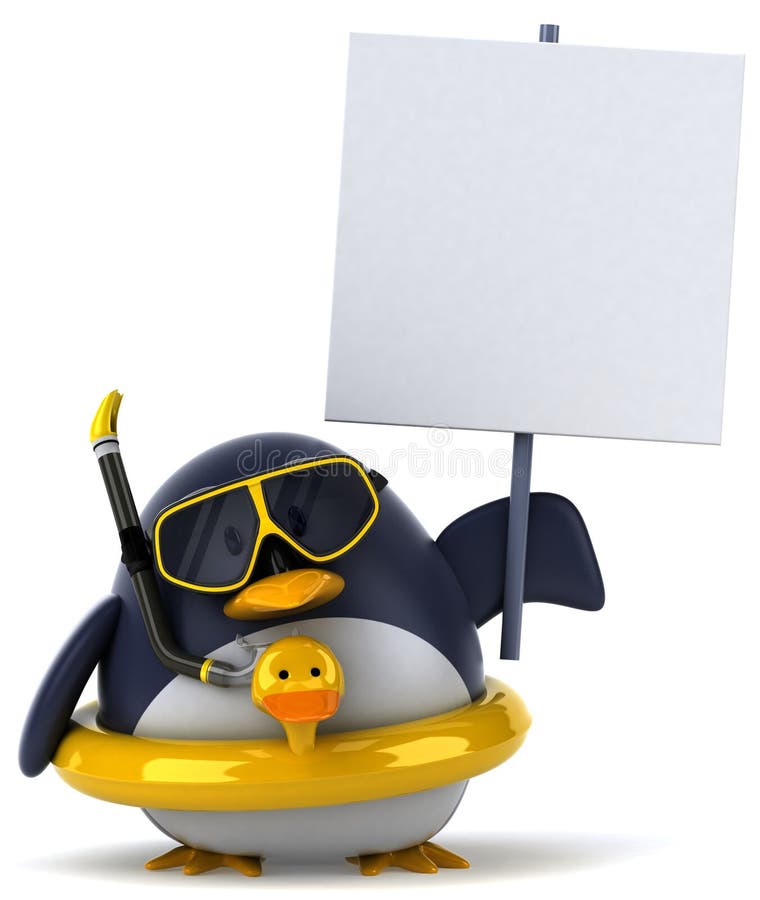 Penguin Diving Stock Illustrations – 673 Penguin Diving Stock ...