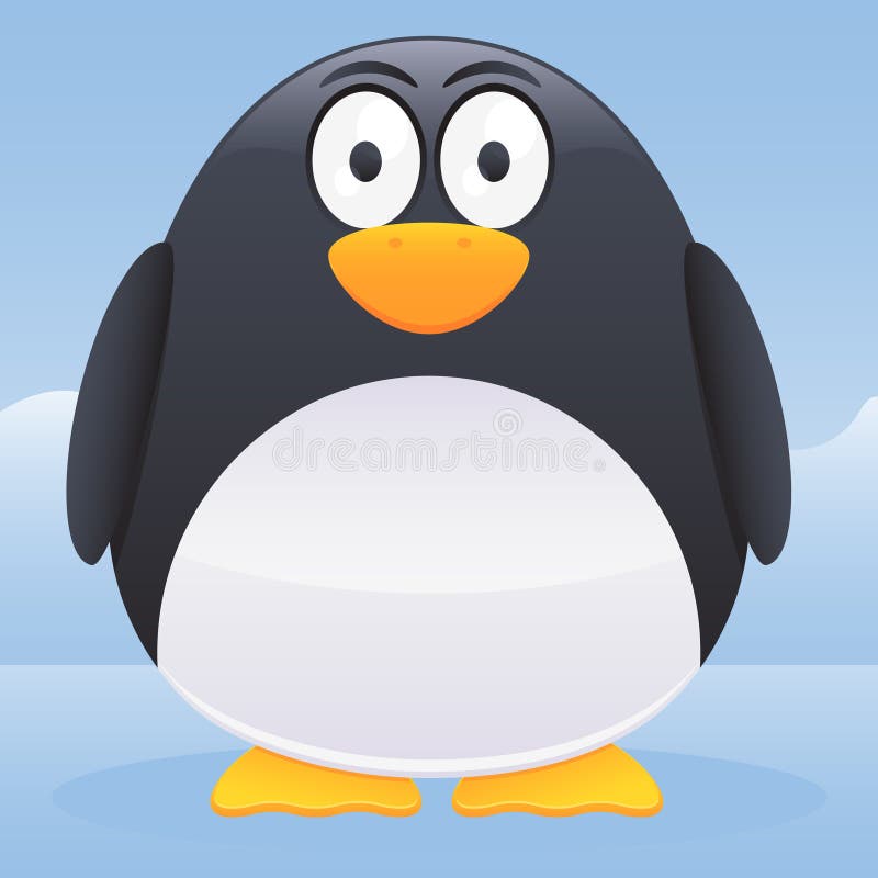 Penguin Character stock vector. Illustration of character - 20848906