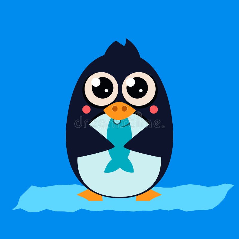 Eat Fish Penguin Stock Illustrations – 60 Eat Fish Penguin Stock ...
