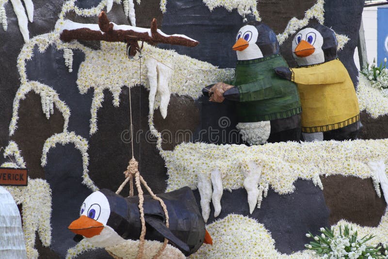 Penguin Float editorial stock image. Image of holiday - 28425469